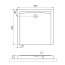 Excellent Forma Brodzik 90x90 cm BREX1402090090BLC - Lazienkarium.pl
